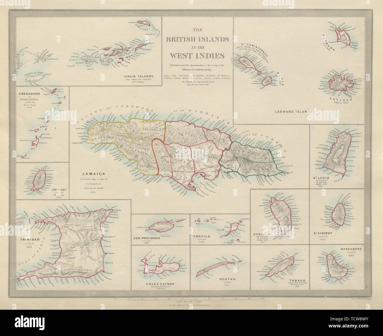 british virgin map caribbean islands