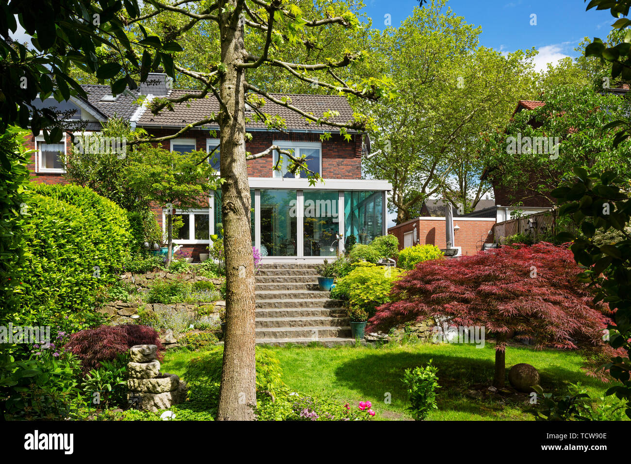 Perron family house hi-res stock photography and images - Alamy