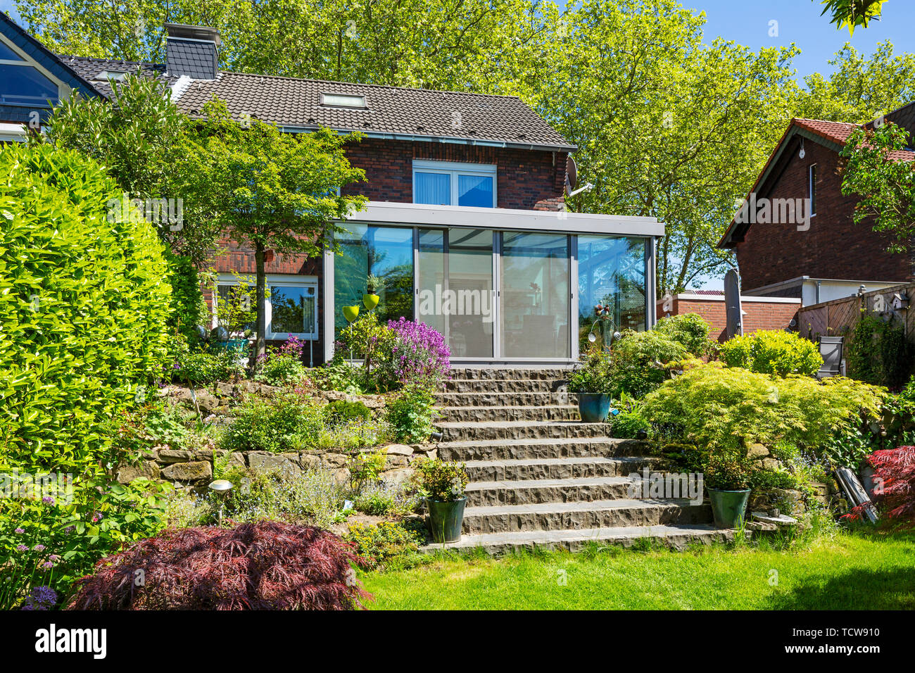 Perron family house hi-res stock photography and images - Alamy