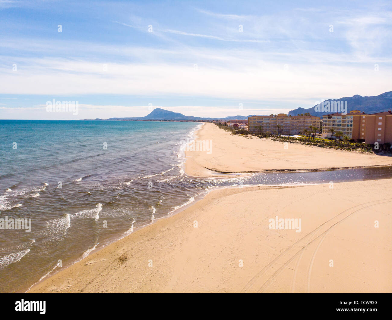 Aerial desert beach hi-res stock photography and images - Alamy