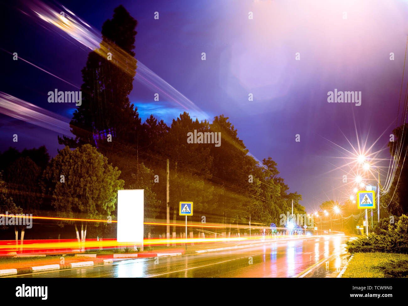 Landscape illumination hi-res stock photography and images - Alamy