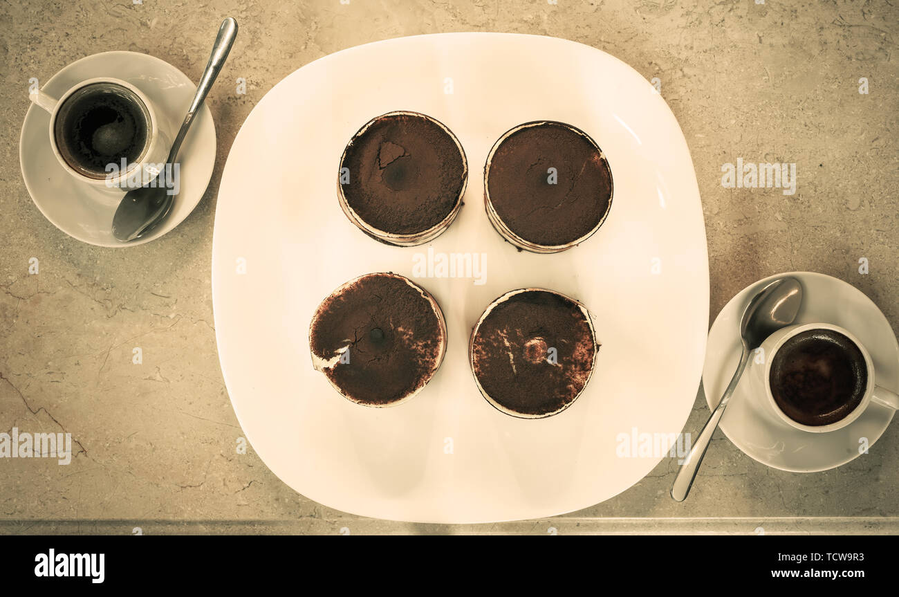 still-life with the cakes in cafe Stock Photo - Alamy