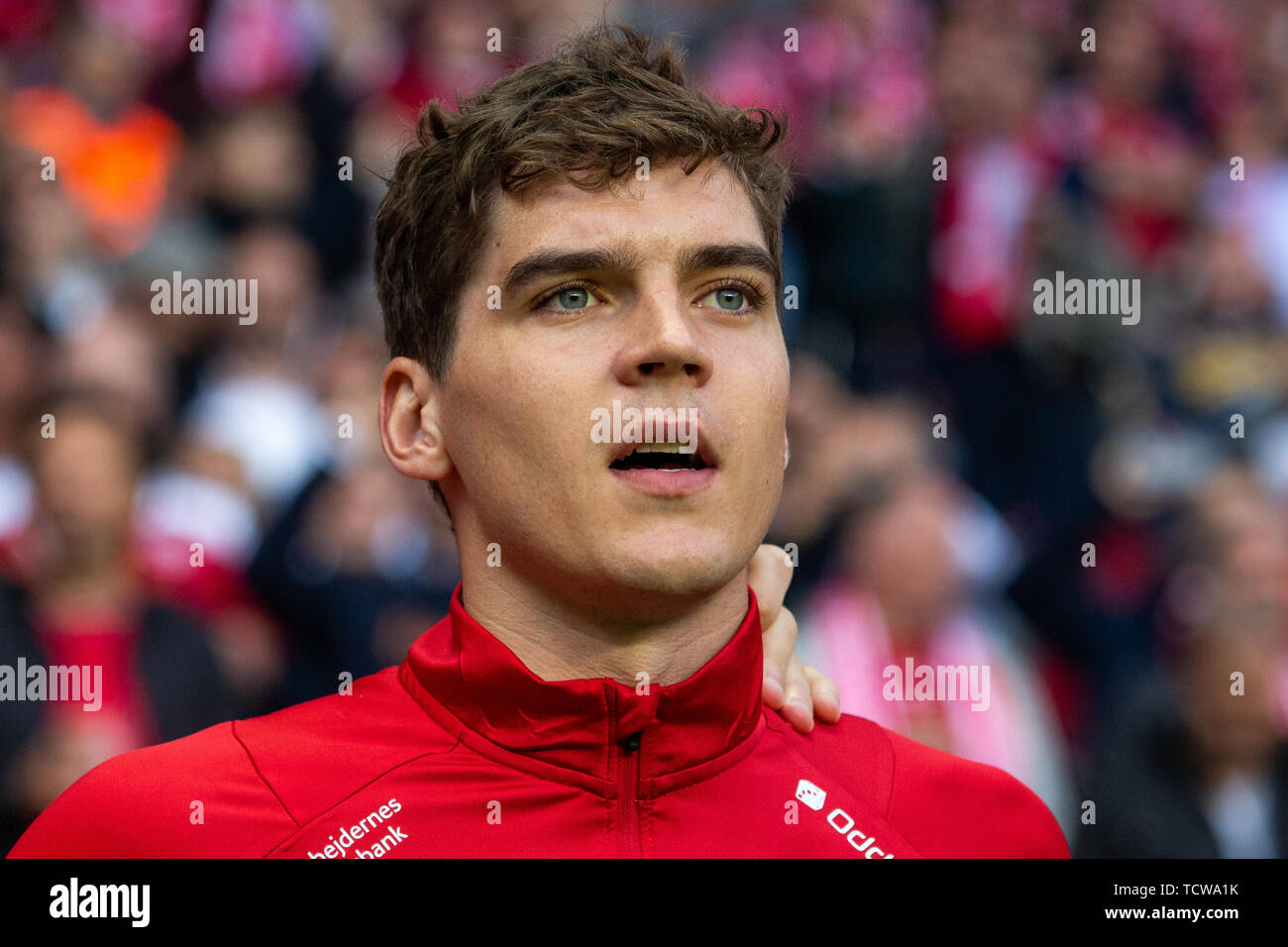 Denmark, Copenhagen - June 7, 2019. Robert Skov of Denmark seen during ...