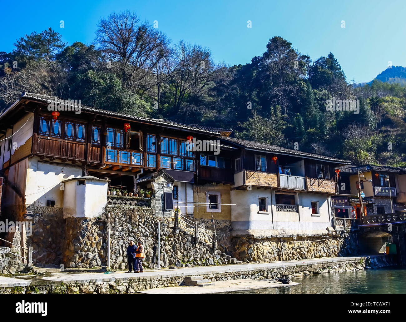 Fujian ancient village Stock Photo - Alamy