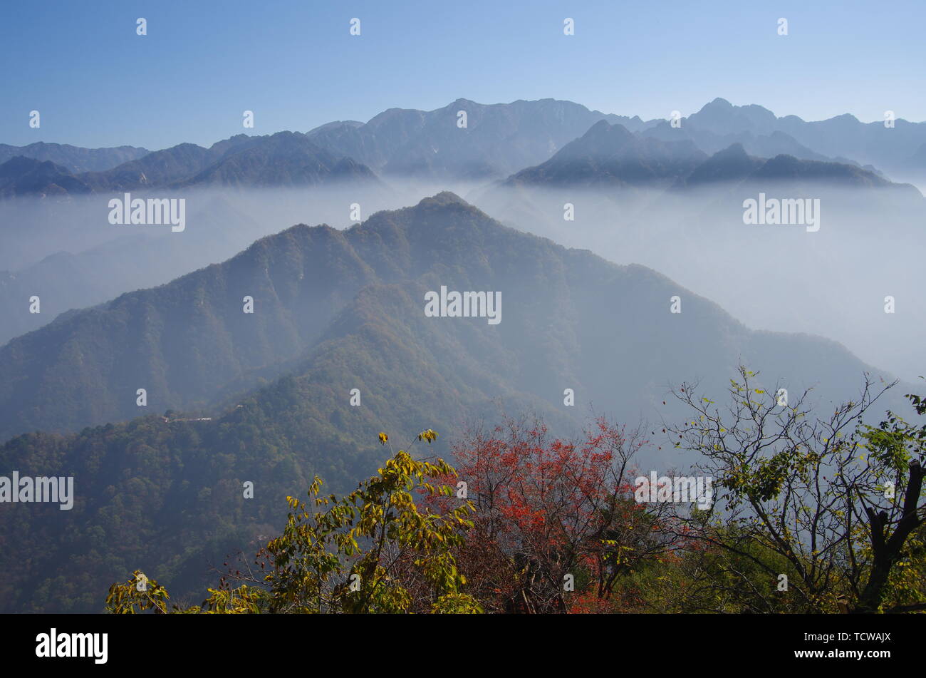 South wutai scenic spots hi-res stock photography and images - Alamy