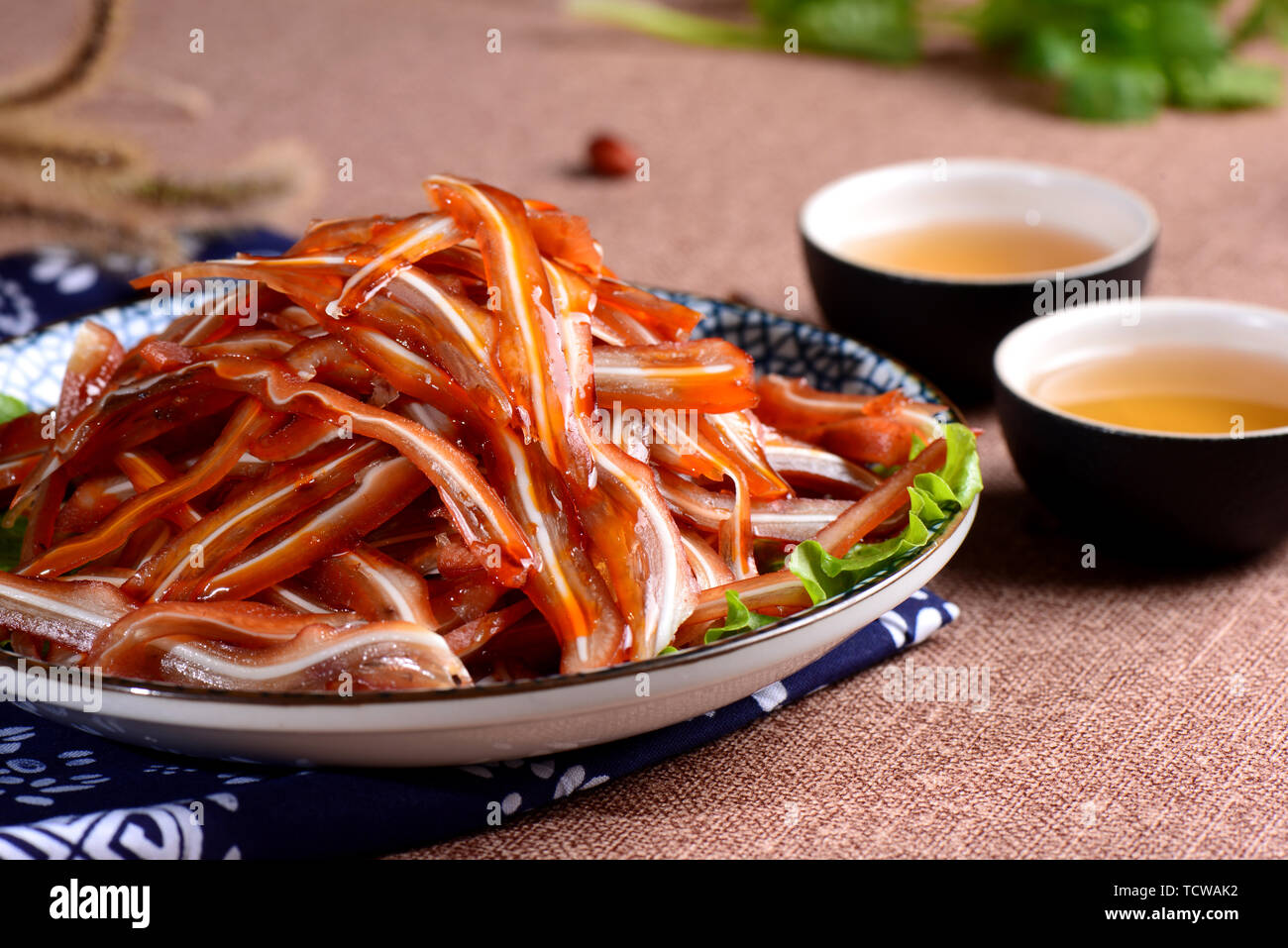 Cold vegetable meat Stock Photo - Alamy