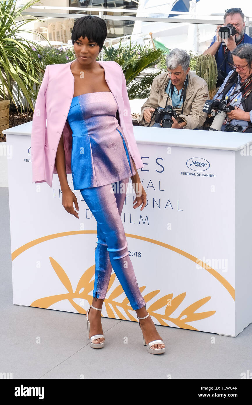 Actress Damaris Lewis at the 'BlacKkKlansman' photocall on Tuesday 15 ...