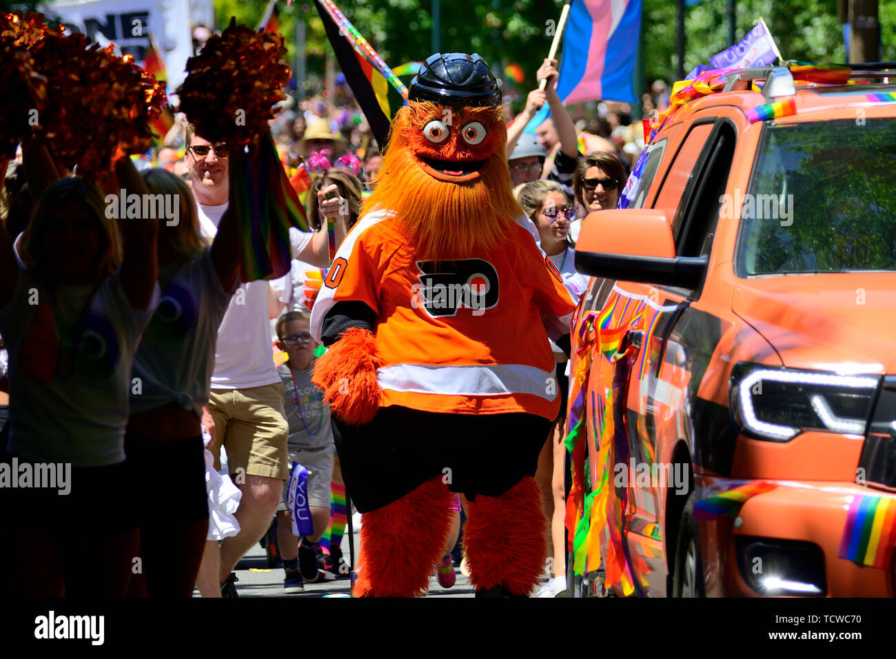 Thousands attend the annual Philly Pride Parade celebrating the LGBTQI ...
