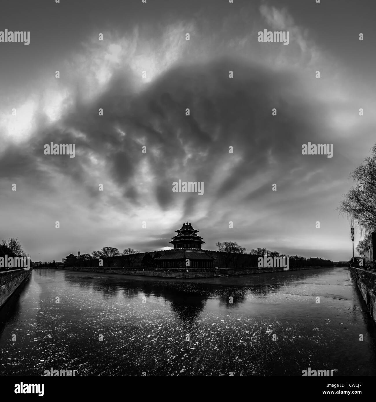 imperial palace tower Stock Photo - Alamy