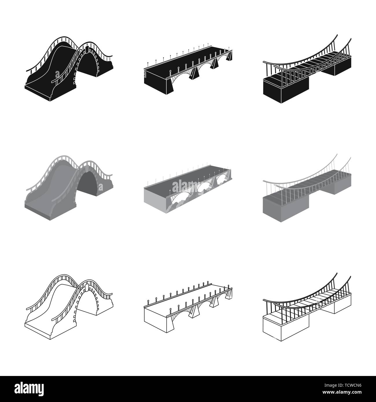 bridge,pedestrian,building,mounted,relocation,hanging,concrete,autobahn ...
