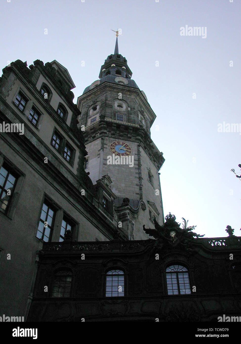 Dresden on March 28, 2002; Semperoper Stock Photo - Alamy