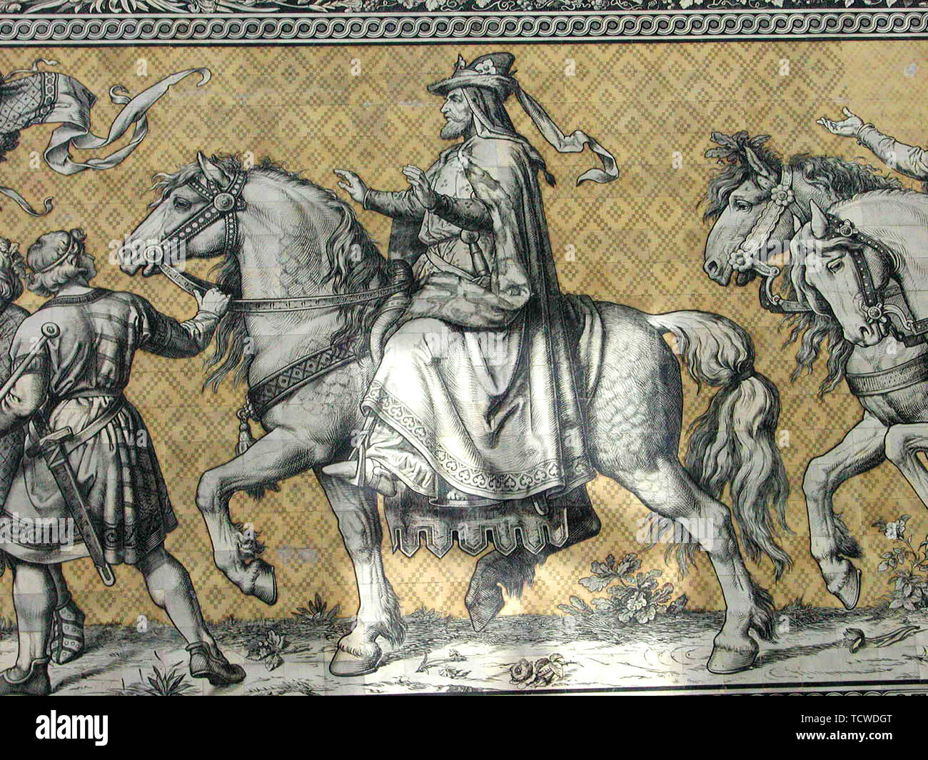 Dresden on March 28, 2002; City and Street Landscapes, Architecture ...