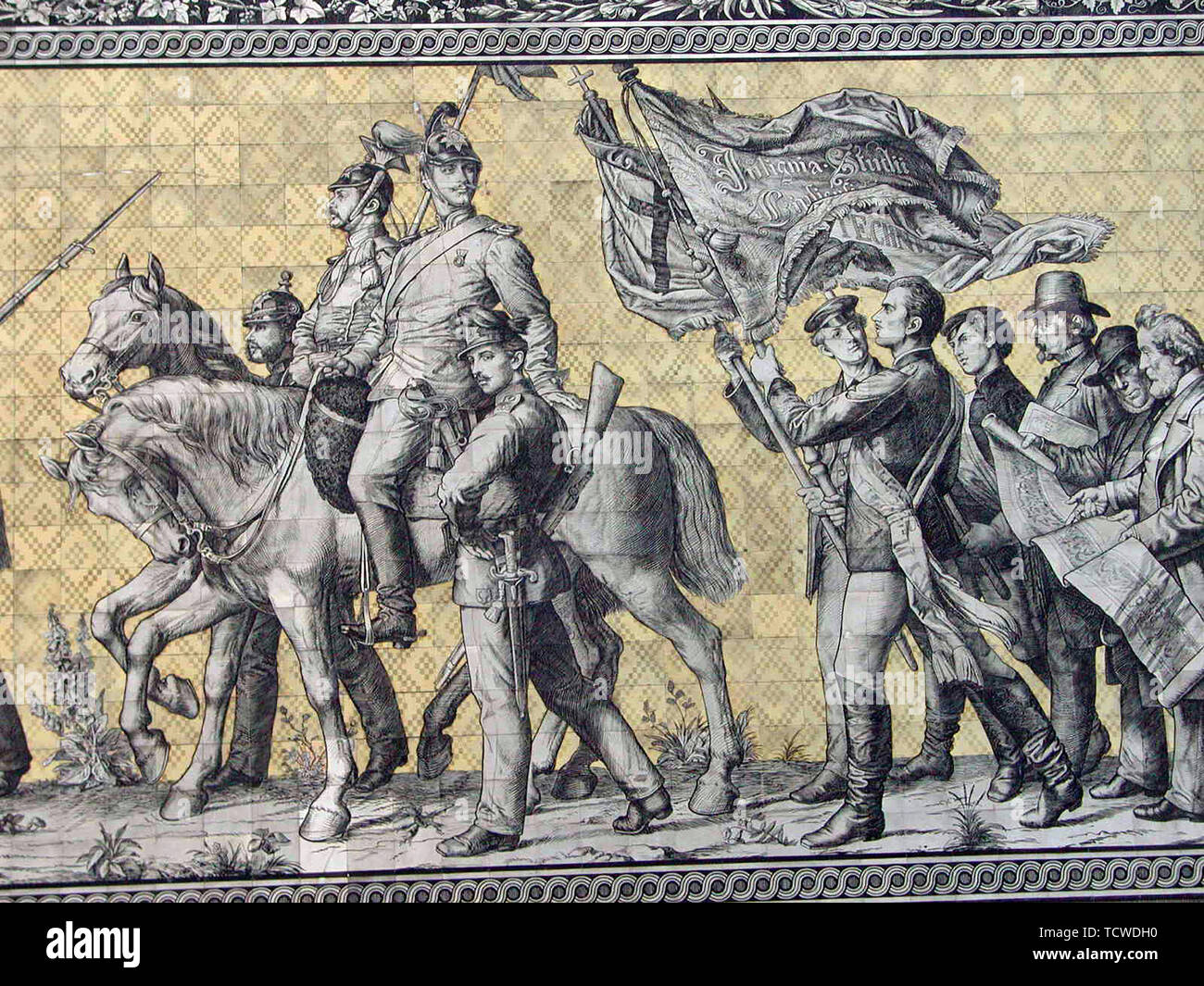 Dresden on March 28, 2002; City and Street Landscapes, Architecture ...