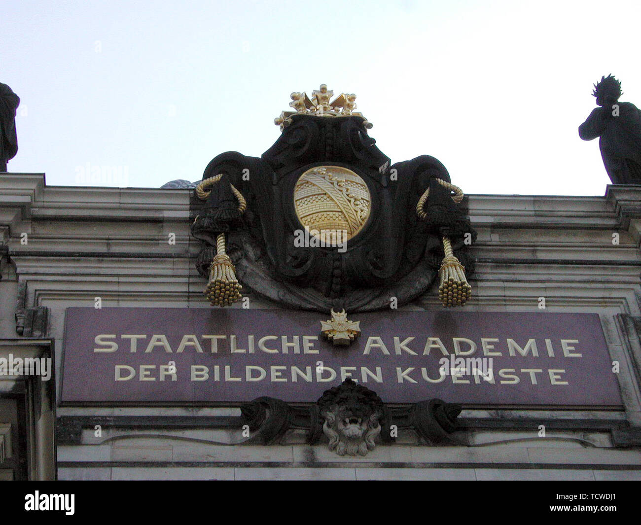 Dresden on March 28, 2002; City and Street Landscapes, Architecture ...