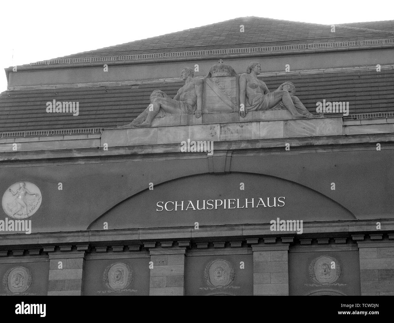 Dresden on March 28, 2002; City and Street Landscapes, Architecture ...