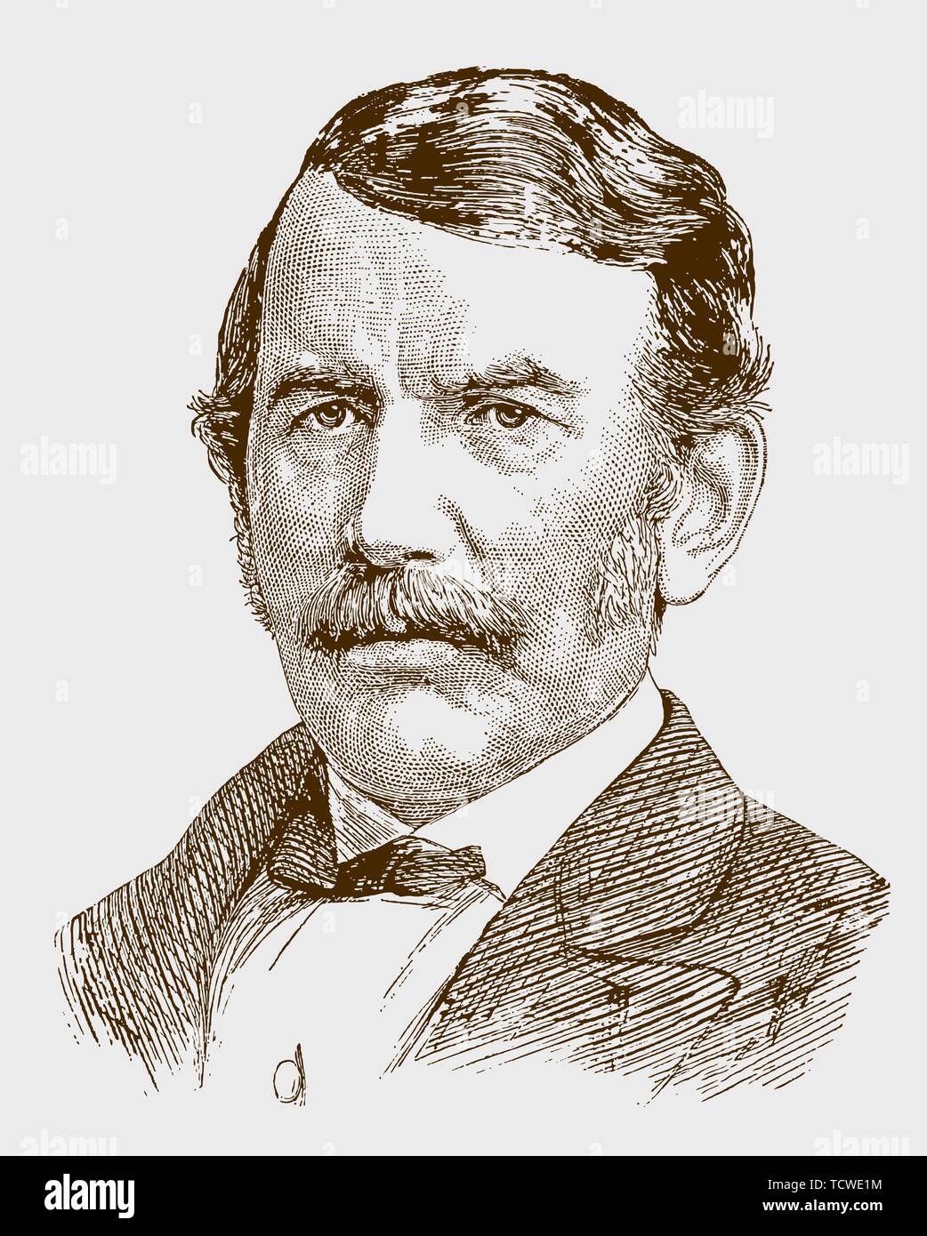 British africa explorer Stock Vector Images - Alamy