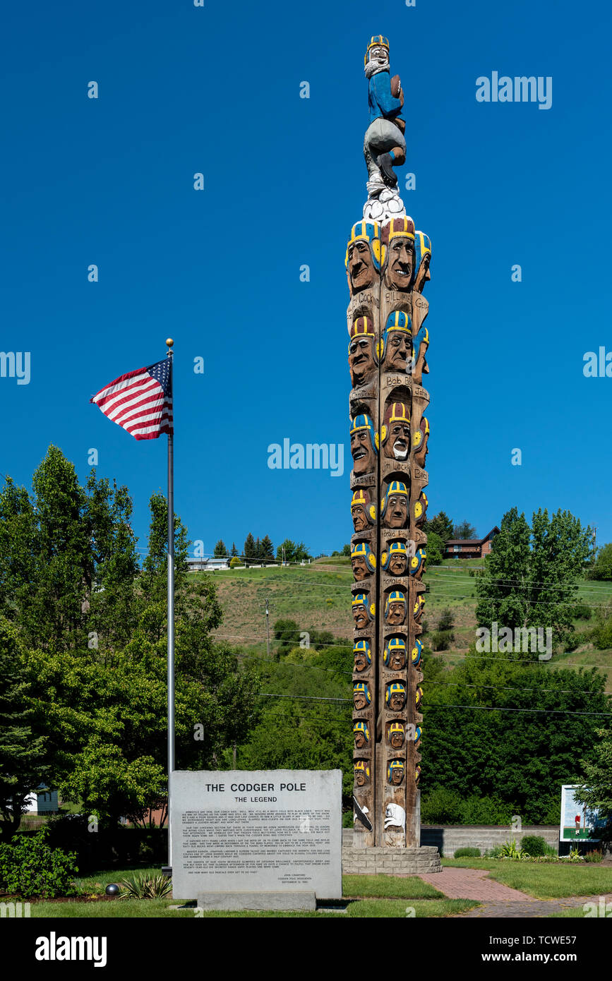 The Codger Pole in Colfax, Palouse, Washington, USA Stock Photo - Alamy