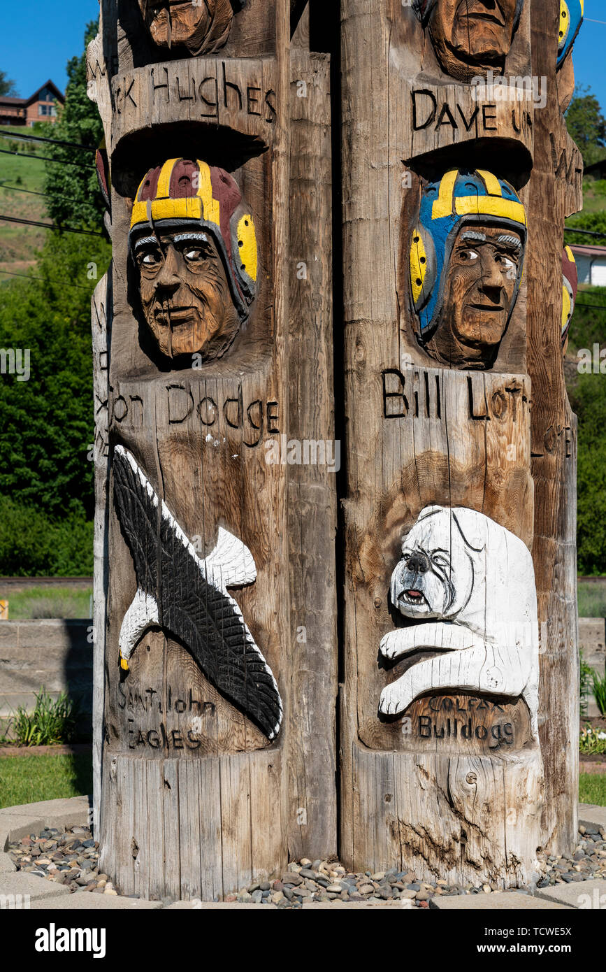 The Codger Pole in Colfax, Palouse, Washington, USA Stock Photo - Alamy