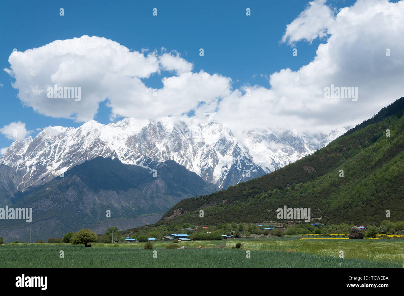 Tibetan plateau landscapes hi-res stock photography and images - Alamy