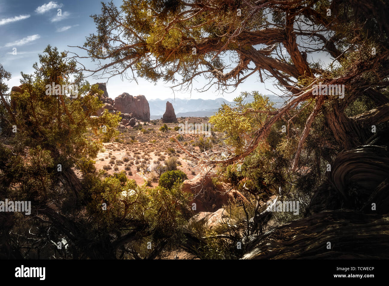 Photographed in Southwest Arch National Park Stock Photo - Alamy
