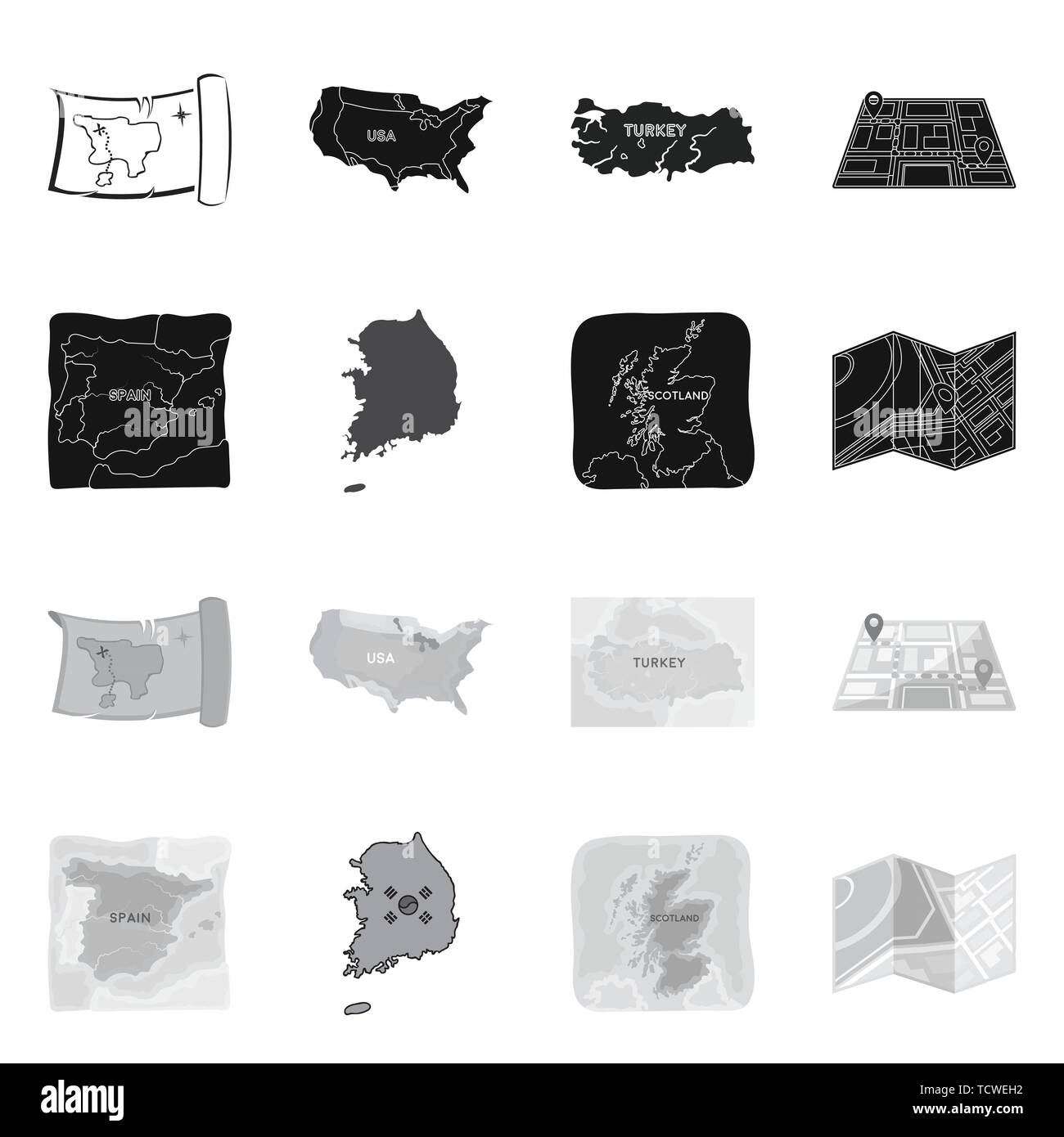 world,geography,travel,cartography,modern,usa,turkey,spain,scotland ...