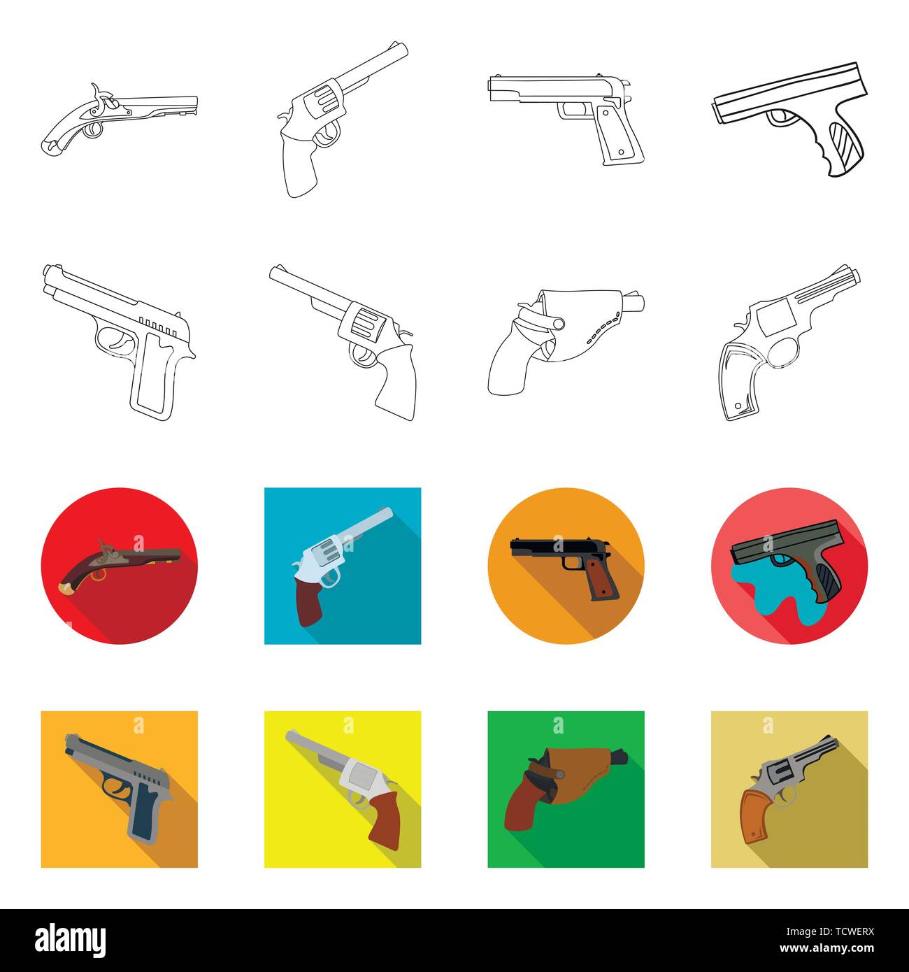 gun,sketch,antique,powder,outline,cowboy,war,revolver,pistol,old ...