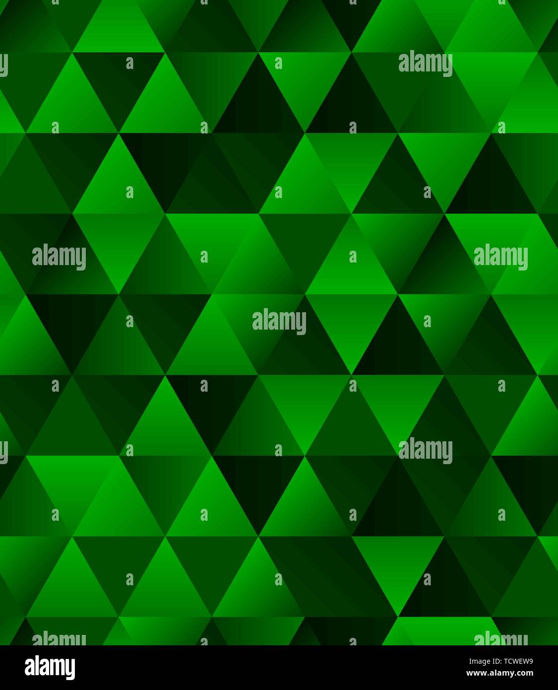 Colorful halftone Seamless pattern background. Abstract green triangle ...