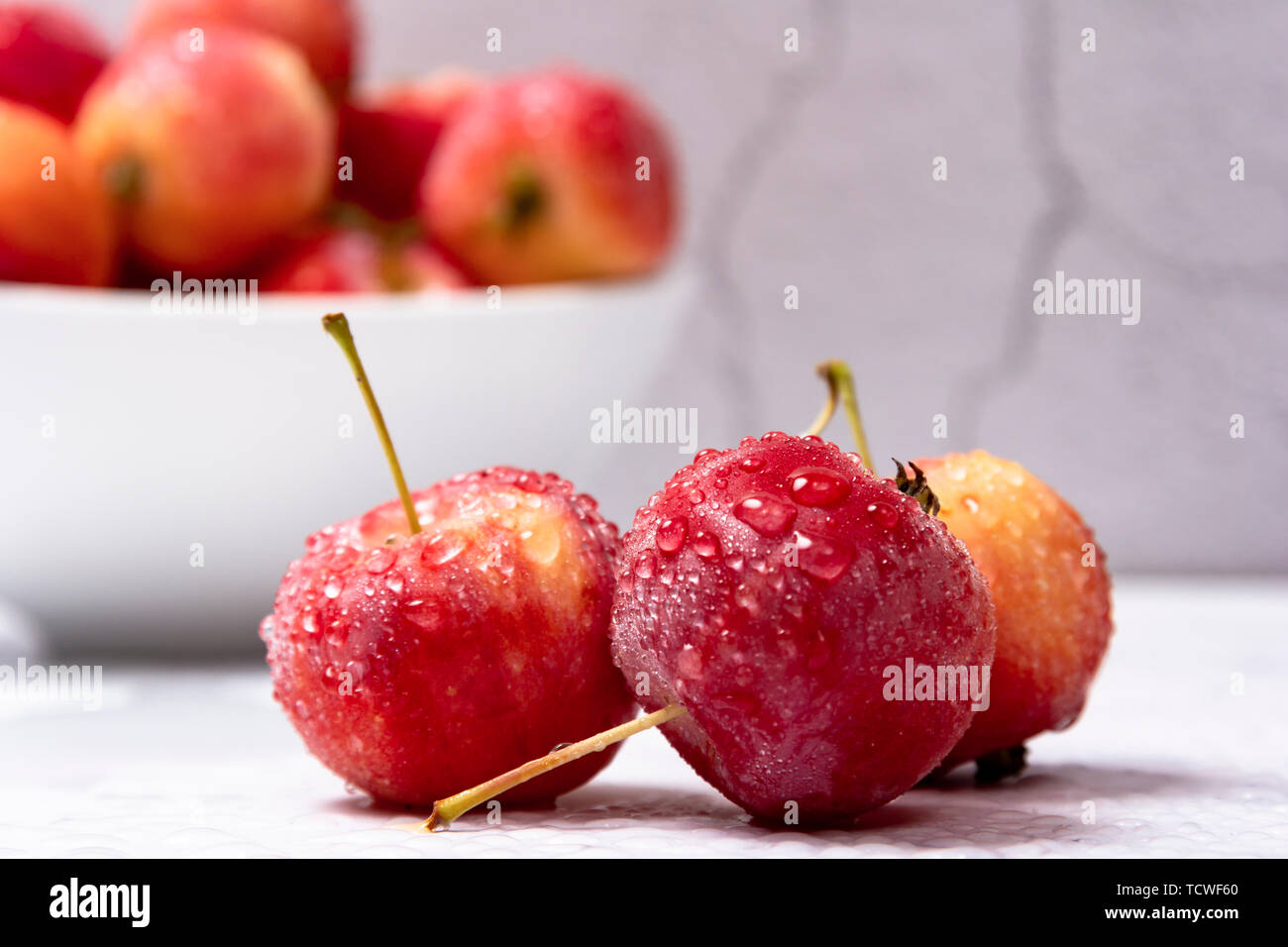 Fresh sand dripping with beads of water Stock Photo - Alamy