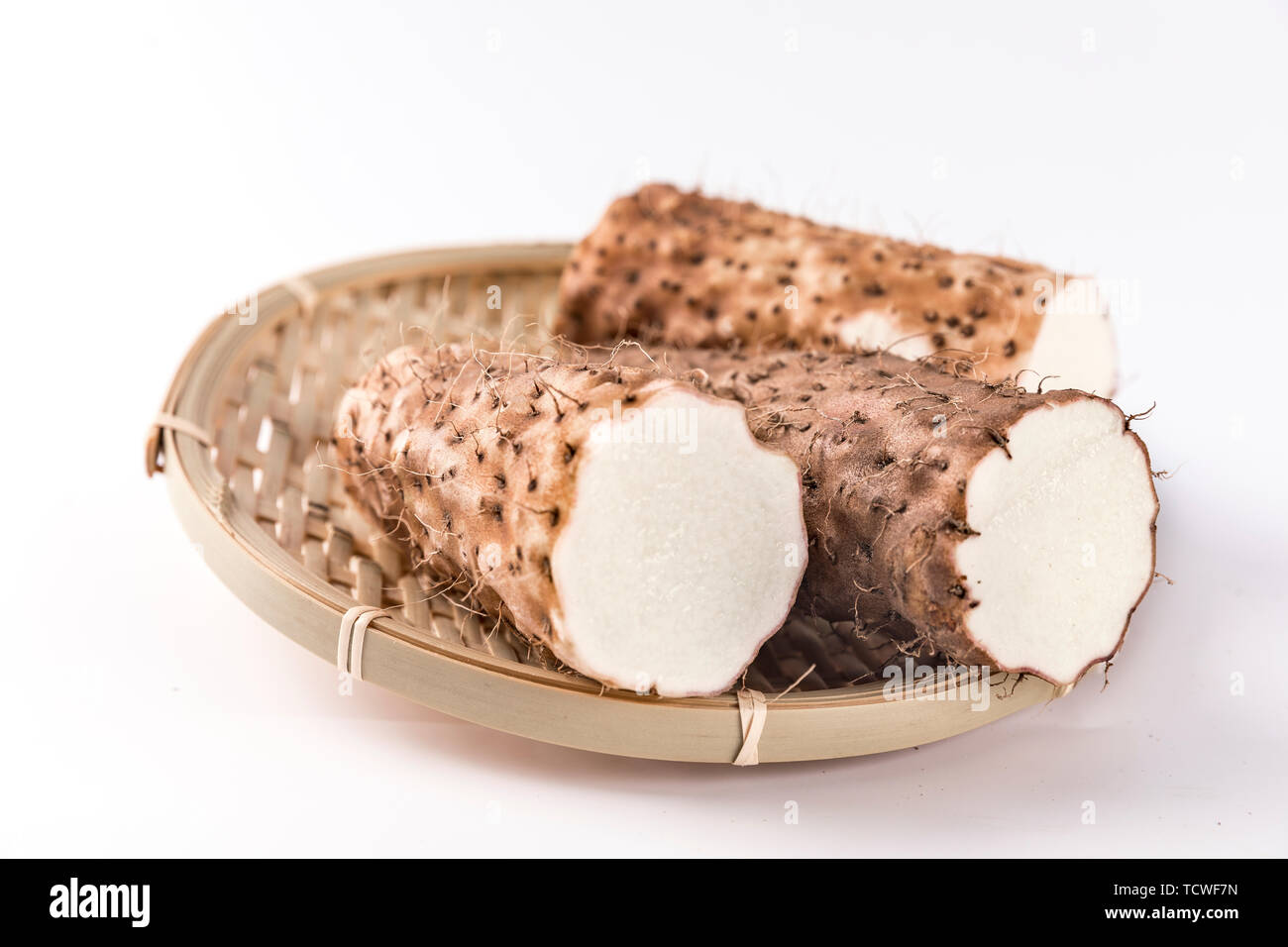 Raw ingredients yam Stock Photo - Alamy