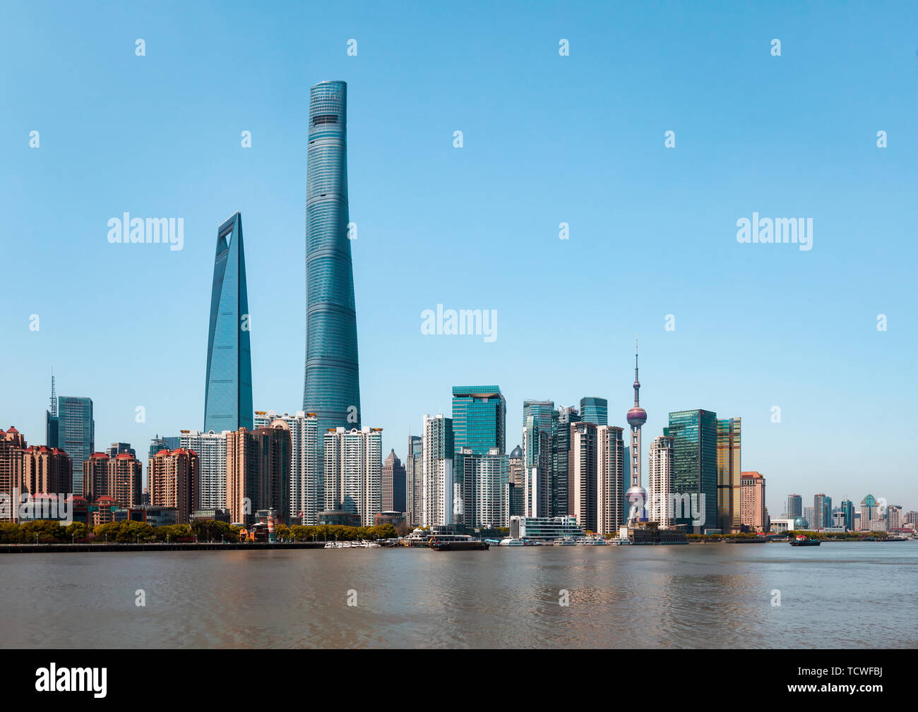 Shanghai City Architecture Scenery Stock Photo - Alamy