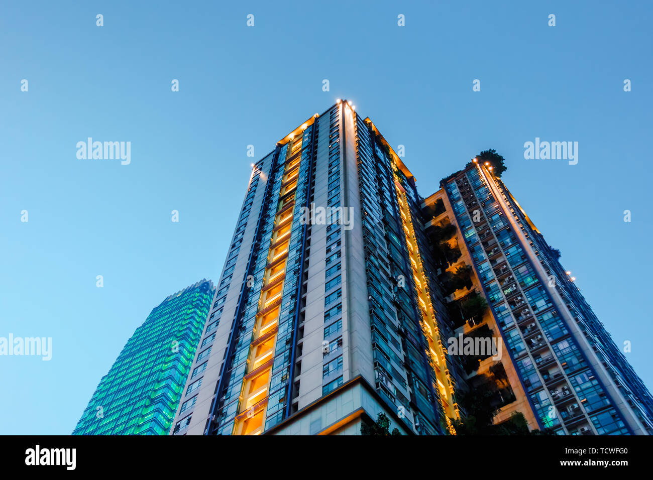 Building future look design hi-res stock photography and images - Alamy