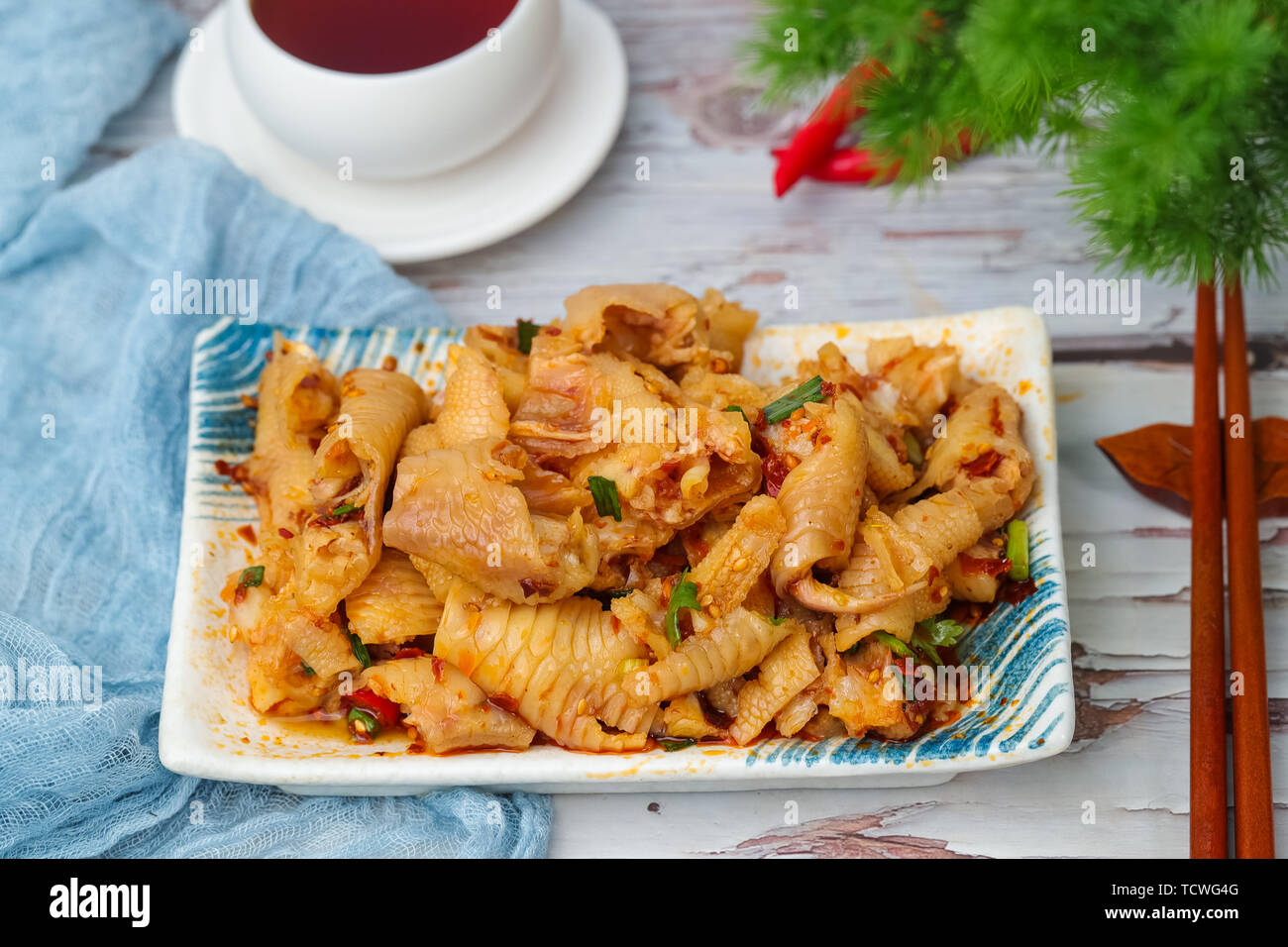 Bone-free phoenix claws Stock Photo - Alamy
