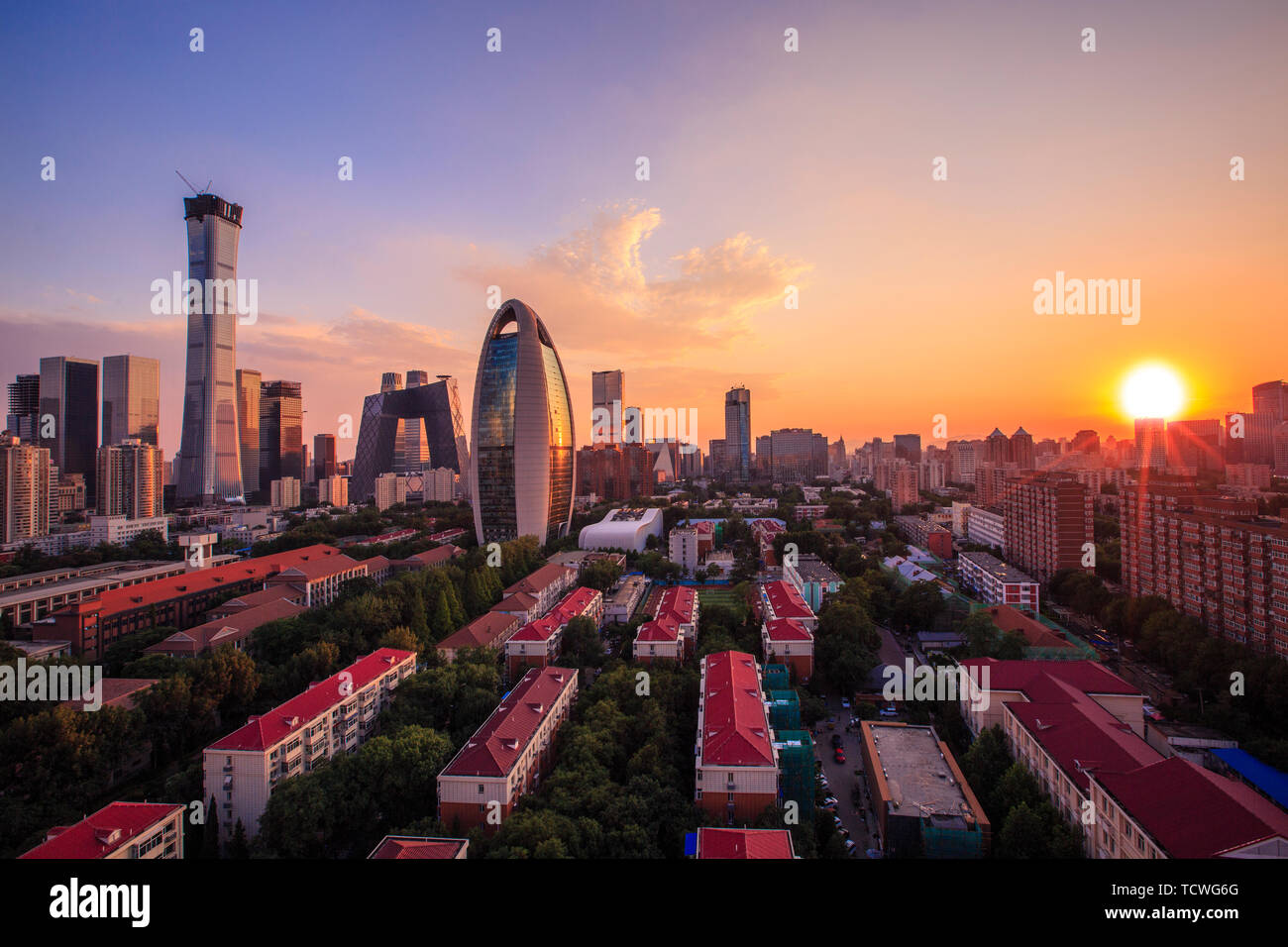 China zun building hi-res stock photography and images - Alamy