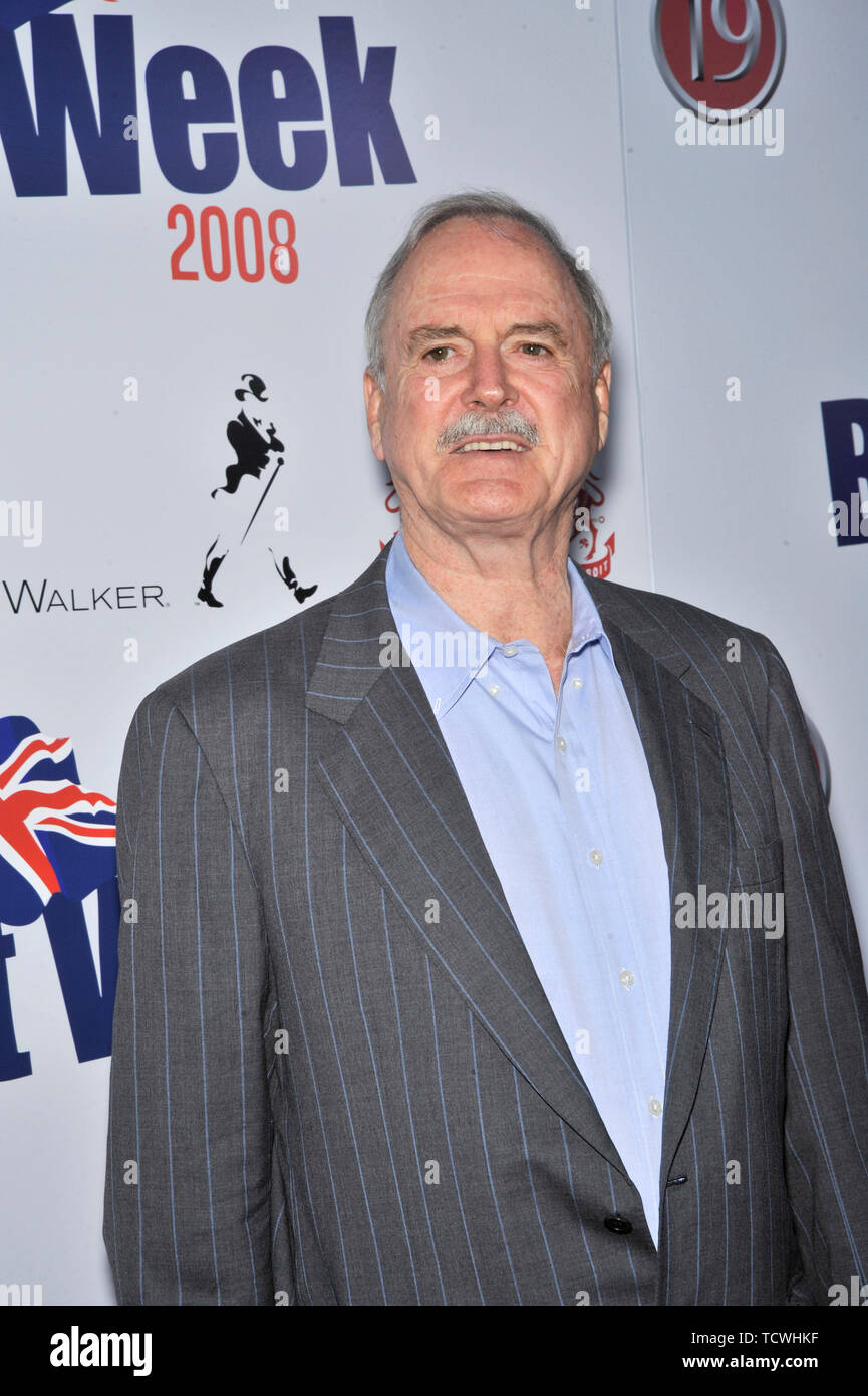 LOS ANGELES, CA. April 24, 2008: John Cleese at the champagne launch ...
