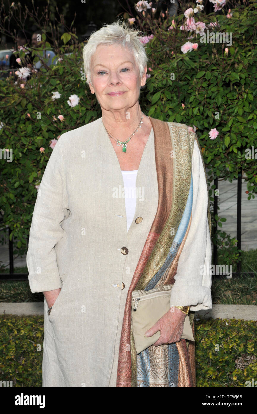 LOS ANGELES, CA. April 24, 2008: Dame Judi Dench at the champagne ...