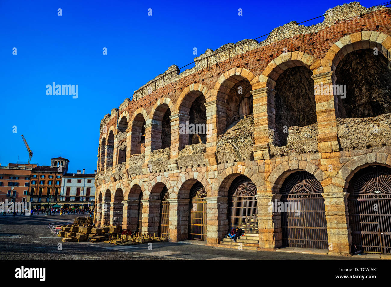 Verona tourist attractions hi-res stock photography and images - Alamy