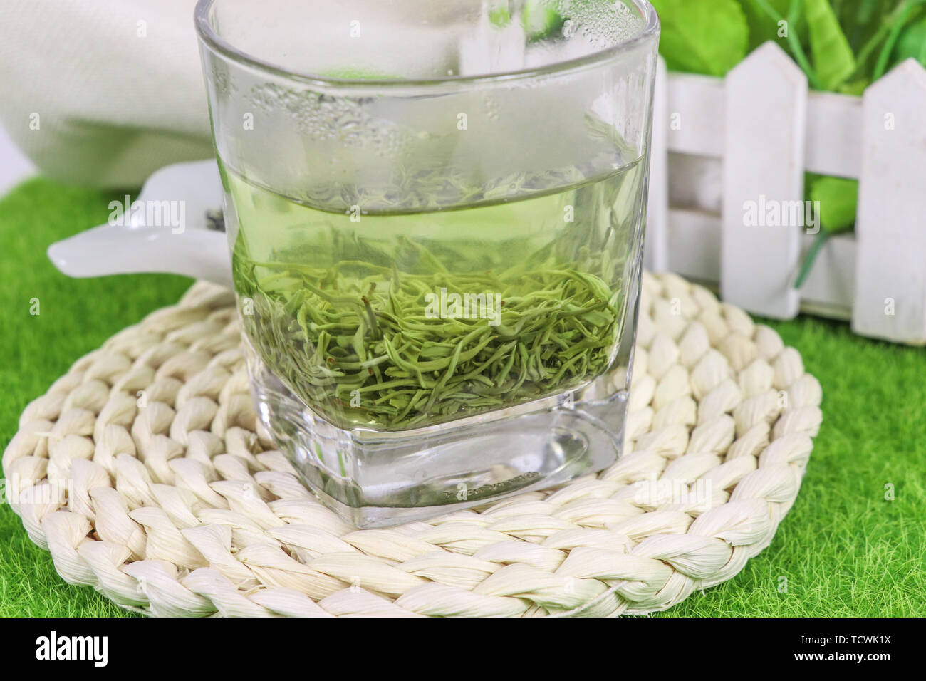 Tea base tea material Stock Photo - Alamy