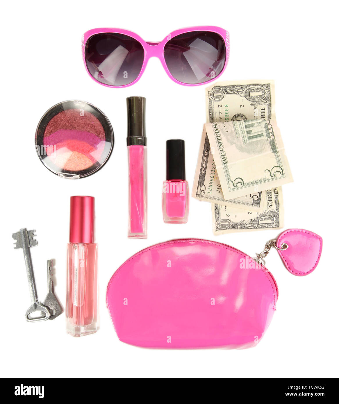 Woman keys handbag hi-res stock photography and images - Alamy