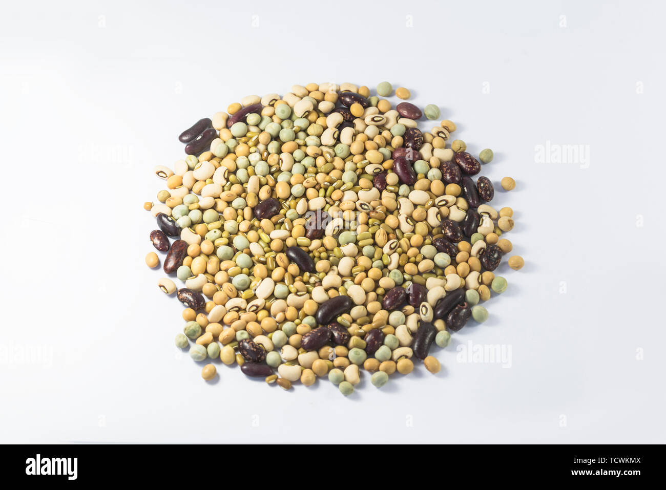 All kinds of beans mixed together Stock Photo - Alamy