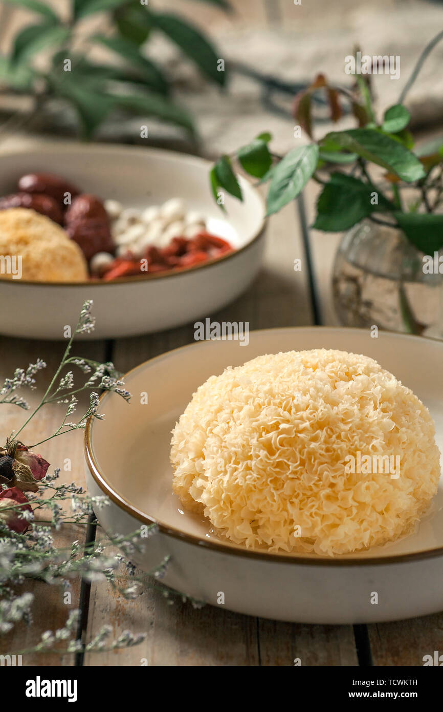 Silver ear shot in natural light Stock Photo - Alamy