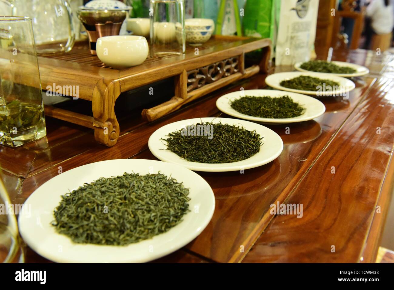 High grade green tea hi-res stock photography and images - Alamy