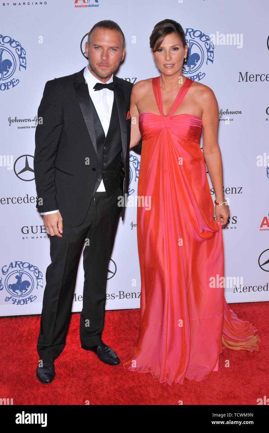 LOS ANGELES, CA. October 25, 2008: Daisy Fuentes & Matt Goss at the ...