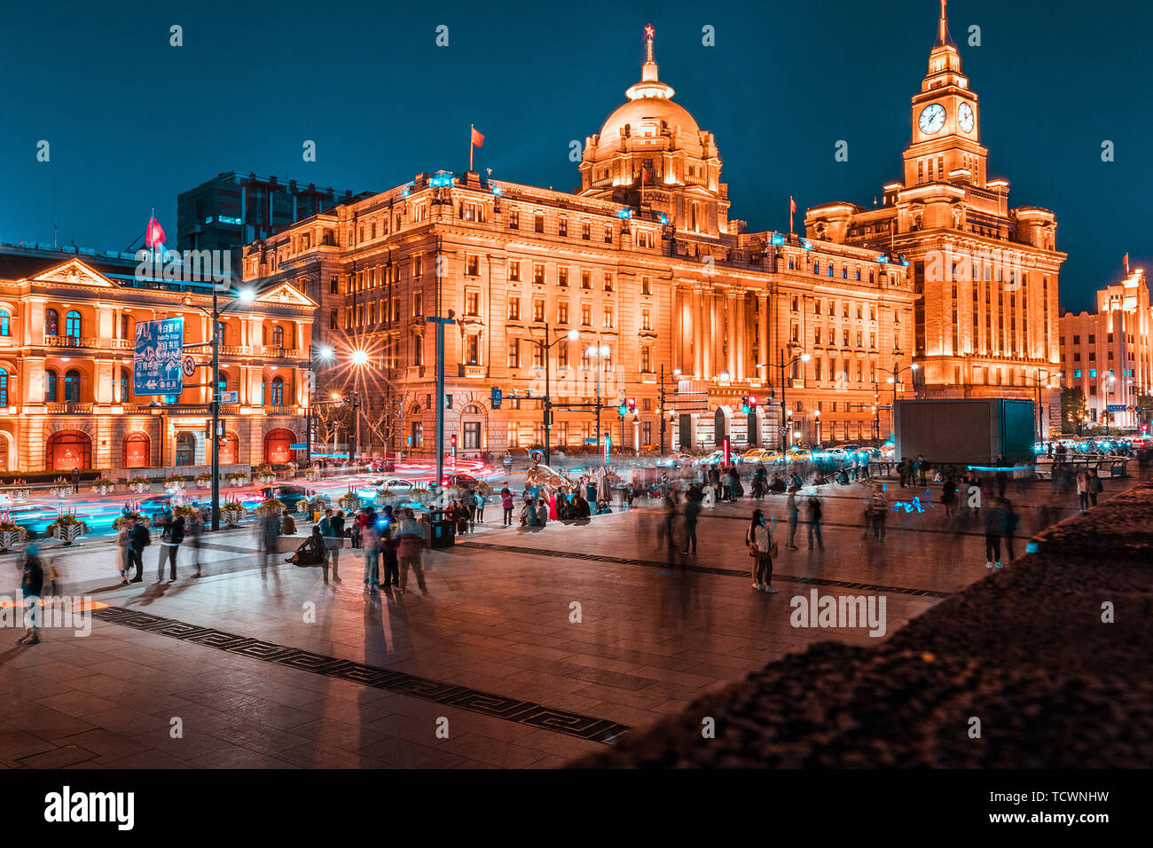 Shanghai Bund architecture Stock Photo - Alamy