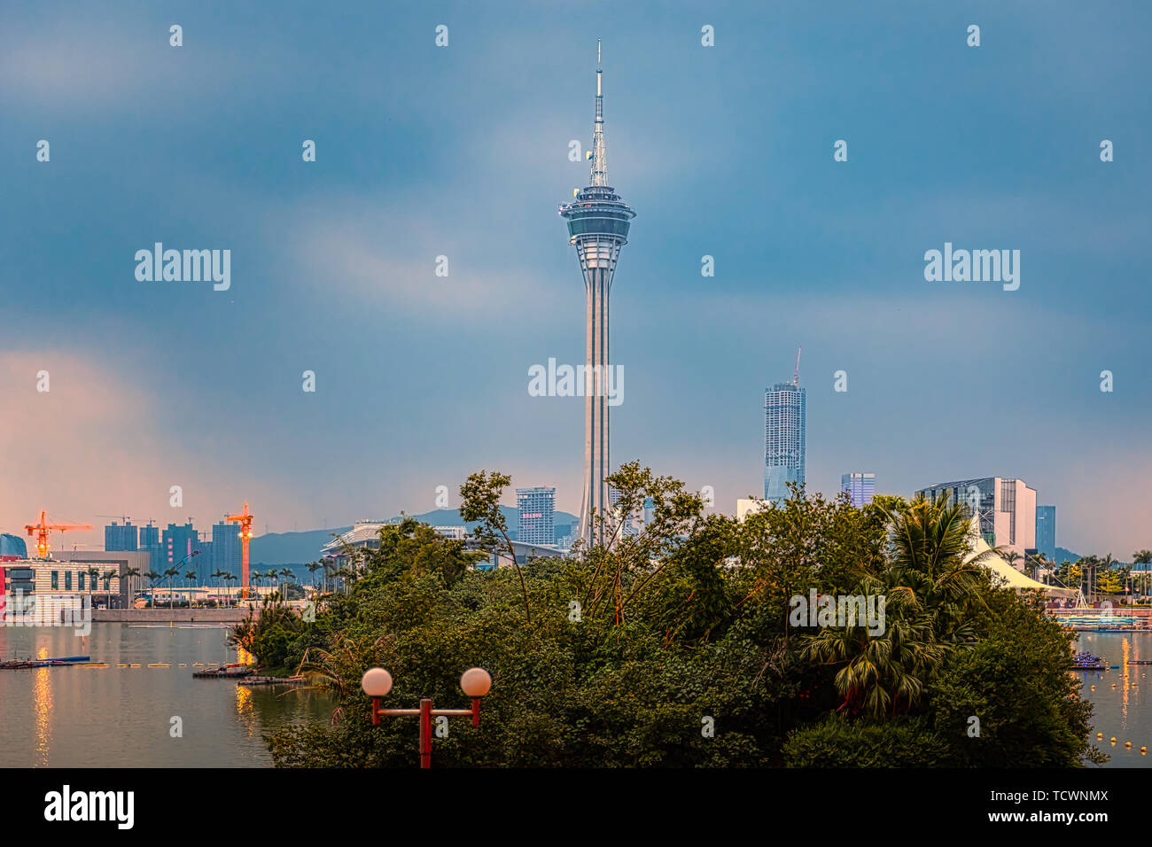 Macao sightseeing tower hi-res stock photography and images - Alamy