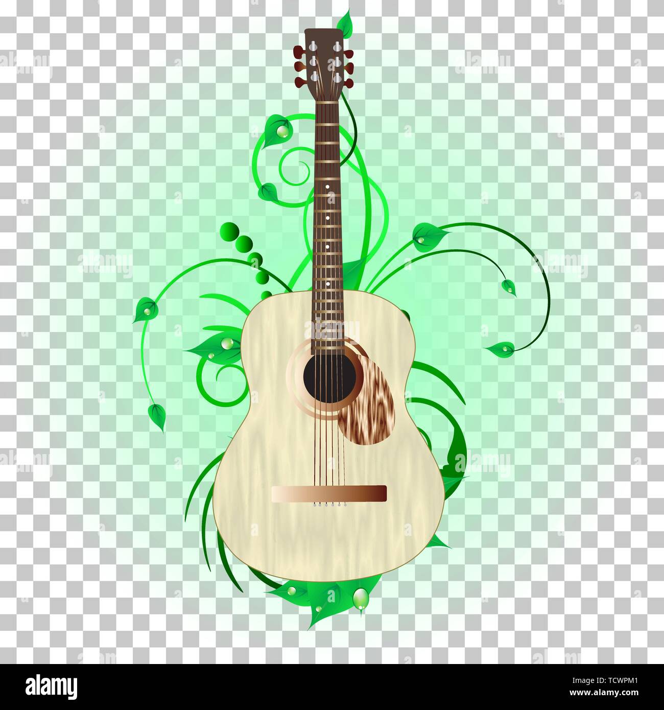 Grunge music background with transparency grid on back. Vector ...