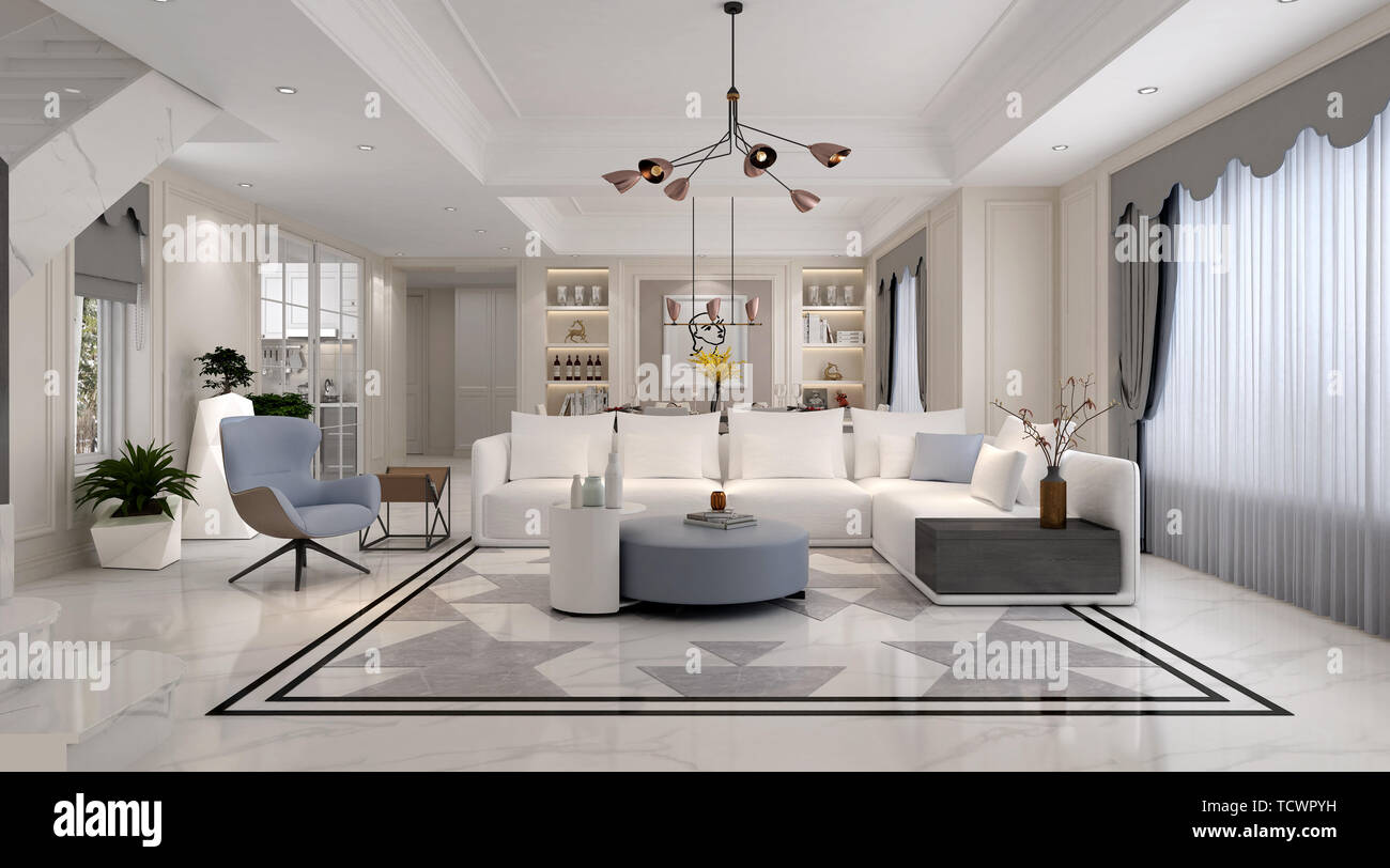 Bedroom, living room, tea room, study, dining room, bar, garden Stock ...