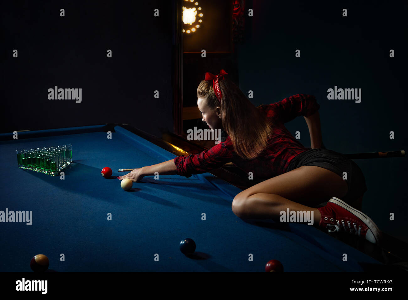 The billiard party hi-res stock photography and images - Alamy