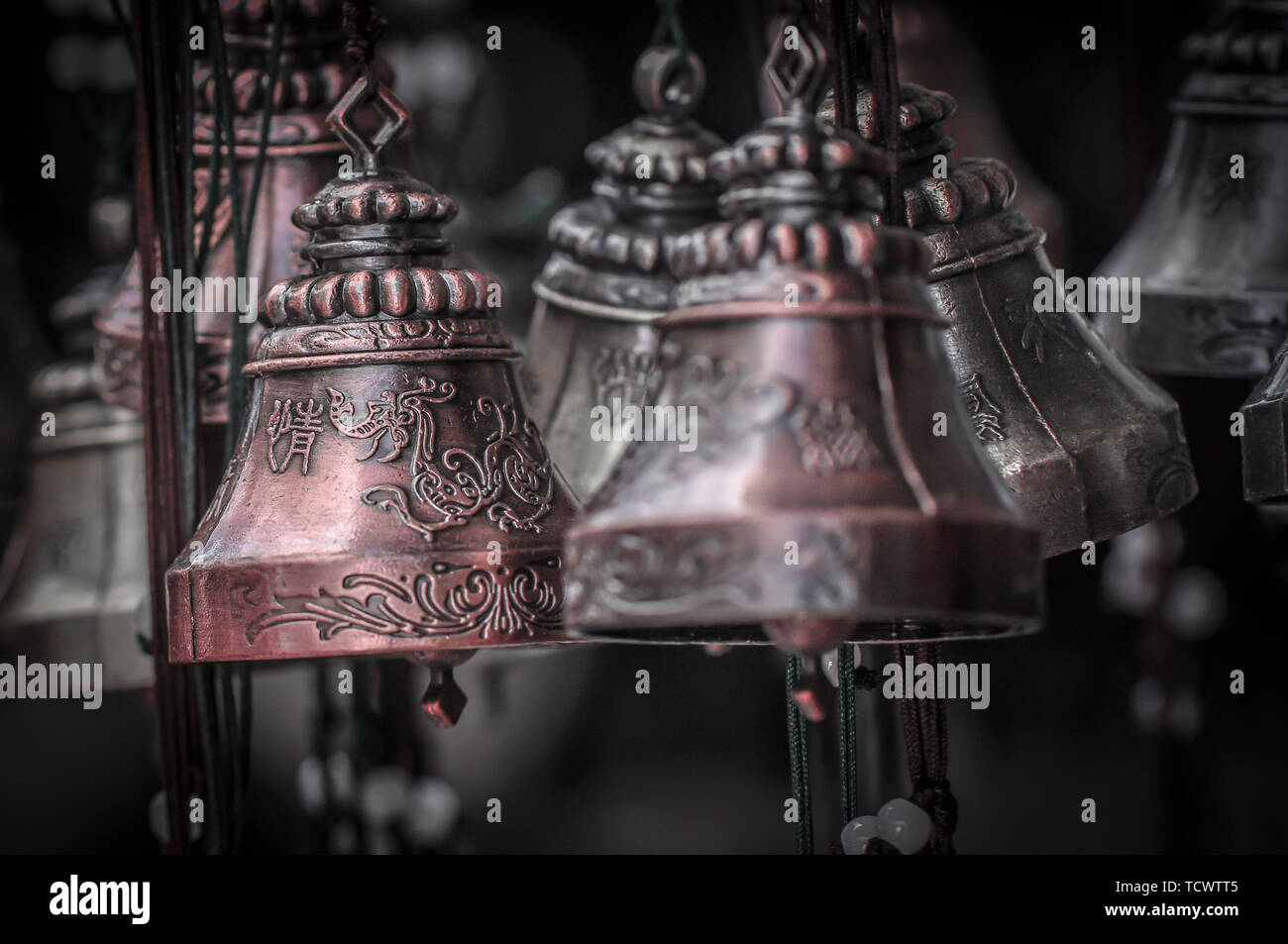 Bells, brass bells Stock Photo - Alamy