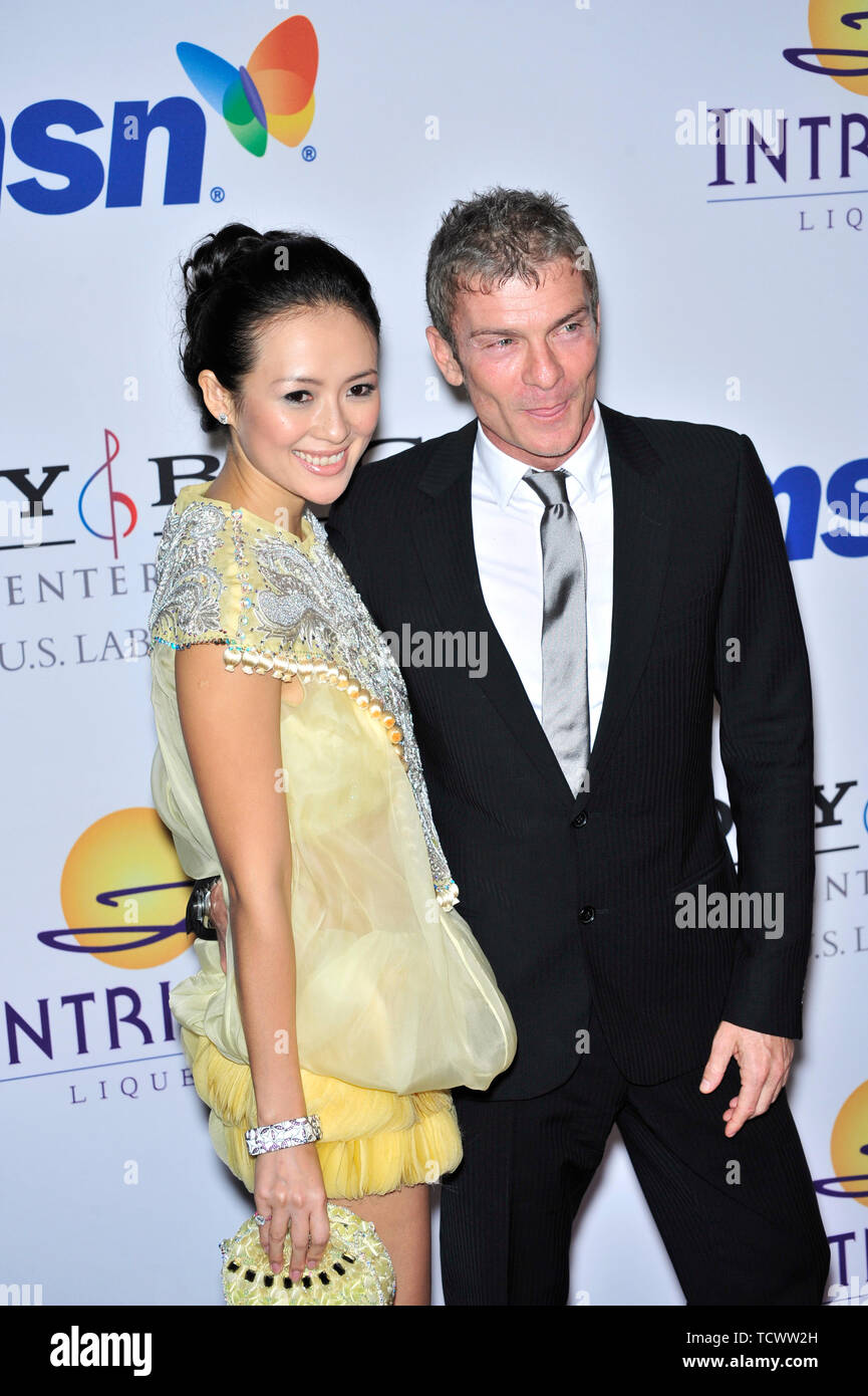 LOS ANGELES, CA. February 09, 2008: Ziyi Zhang at music mogul Clive ...