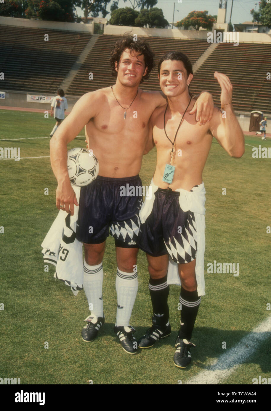 Los Angeles, California, USA 9th July 1994 Actor David Gail and actor ...